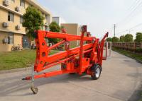 China 16M Trailer Mounted Boom Lift Hydraulic Towable With 14M Platform Height KD-P16 for sale