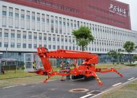China Dual Power Self Propelled Telescopic Hydraulic Boom Lift 13.9M Outreach for sale