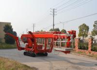 China Dual Power Self Propelled Telescopic Hydraulic Boom Lift 13.9M Outreach for sale