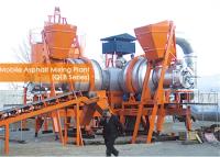 China Mobile 1.2CBM Feeder Hopper Capacity Hot Asphalt Batch Plants 80TPH Capacity for sale