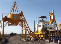 China 1000kgs Asphalt Output Mobile Asphalt Drum Mix Plant , 20TPH Asphalt Concrete Plant for sale