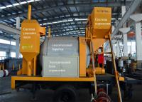 China 0.2M3 / Barrel Feed Port Capacity Asphalt Processing Plant With Material Lifting System for sale