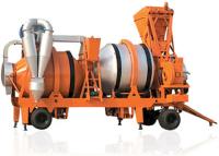 China 30 TPH Mobile Asphalt Batching Plant  With Oil Burner / Coal Burner SLB-30 for sale