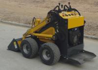 China Rigid Frame Compact Skid Steer Loader , 20 HP Rated Power Small Skid Loader for sale
