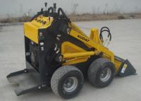 China Rigid Frame Compact Skid Steer Loader , 20 HP Rated Power Small Skid Loader for sale