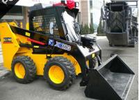 China Compact Type XCMG Big Skid Steer Loader with All Wheel Drive and Skid Steering for sale