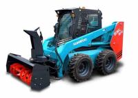 China Full Hydraulic System Big Skid Steer Loader 75HP Power 950kg Load Capacity for sale