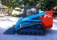 China Crawler SUNWARD Skid Steer Rental with Auto Leveling System ROPS / FOPS for sale