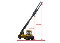 China Hydraulic Mechanical Transmission Telescopic Boom Forklift for Construction Spots for sale