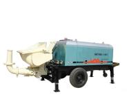 China Trailer Electric Concrete Pump , 6.7Mpa Pressure 60m3 / h Concrete Pump Truck Rental for sale
