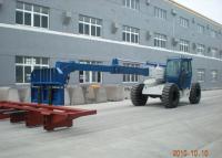 China 4 wheel Stering Diesel 5 Ton Telescopic Boom Forklift With 10M Max Lifting Height for sale
