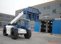 China 4 wheel Stering Diesel 5 Ton Telescopic Boom Forklift With 10M Max Lifting Height for sale