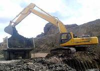 China 254KW Heavy Equipment Excavator Cummins Diesel Engine Machine Excavator for sale