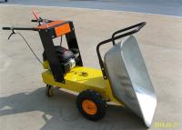 China 4HP Gasoline Engine 4 Wheel Concrete Dumper Machine For Engineering Construction for sale