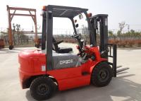 China High Efficiency Industrial Forklift Truck , Dual Fuel Gasoline Forklift Truck for sale
