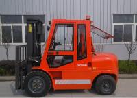 China 4 Ton Hydraulic Diesel Heavy Duty Forklift Equipment With Fan / Heater for sale