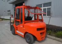 China 4 Ton Hydraulic Diesel Heavy Duty Forklift Equipment With Fan / Heater for sale