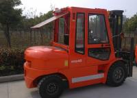 China 4 Ton Hydraulic Diesel Heavy Duty Forklift Equipment With Fan / Heater for sale