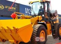 China Low Oil Consumption 6 Ton Big Front End Loader 20000KG Operating Weight for sale
