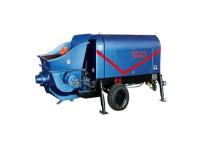 China Engineering Construction PLC concrete pumping machine , High Pressure pump concrete truck for sale