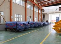 China Mini Diesel Towed Fine Stone Hydraulic Concrete Pump 30mm Aggregate Diameter for sale