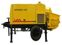 China Mini Fine Stone Hydraulic Concrete Pump , Concrete Squeeze Pump 20 - 25 mm Aggregate Diameter for sale