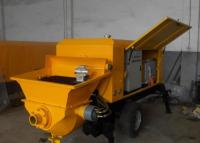 China Mini Fine Stone Hydraulic Concrete Pump , Concrete Squeeze Pump 20 - 25 mm Aggregate Diameter for sale
