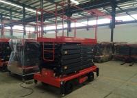 China 300KG Capacity Electric Hydraulic Mobile Scissor Lift 11M Lifting Height for sale