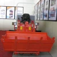 China SWM612 small Garden Front End Wheel Loader 1.2t  Loading weight for sale
