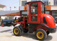China Zl12F - E Euro III Engine articulated wheel loader machine 0.6m3 Bucket , 1.2t Rated Loading for sale