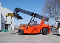 China Visbull Brand 45T Container Reach Stacker 8200MM Minimum Turning Radius for sale