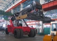 China 45 Ton Diesel Powered Container Reach Stacker With Cummins M11- C330 Engine for sale