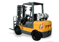 China Visbull Brand LPG Industrial Forklift Truck With Triplex Mast And Side Shifter for sale