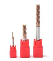China 4 Flute Solid End Mill Square Tungsten 30° 55° 45° High Speed For Stainless Steel Metal for sale