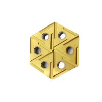 China Gray Carbide Inserts P20 Steel Processing with PVD Coating 10 Pieces for sale