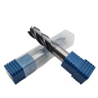 China Carbide High Precision 4 Flute Endmill Flat Solid Milling Cutter for sale