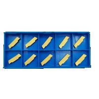 China MGMN300 PVD Coated Parting And Grooving Inserts For Metal Cutting Off for sale