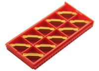 China Parting And Grooving Carbide Cutoff Inserts CVD Coated GQD204 for sale
