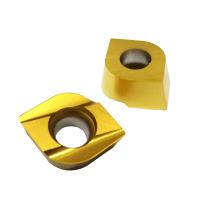 China Golden CNC Carbide Cutting PVD Coated Inserts For Lathe GPMW120560-R for sale