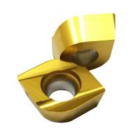 China Golden CNC Carbide Cutting PVD Coated Inserts For Lathe GPMW120560-R for sale