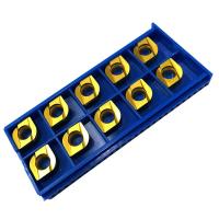 China Golden CNC Carbide Cutting PVD Coated Inserts For Lathe GPMW120560-R for sale