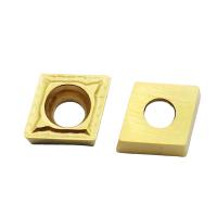 China CVD Coating Tungsten Carbide Inserts Lathe Turning CCMT060204 for sale