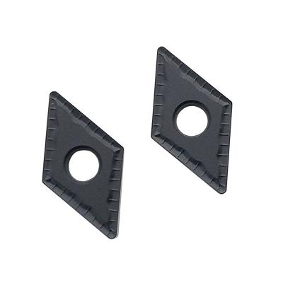 China 10PCS CNC Turning PVD Coated Inserts Black TiAlN Coating DNMG150408-GM for sale