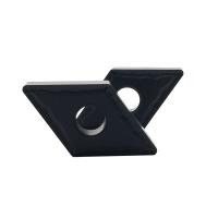 China 10PCS CNC Turning PVD Coated Inserts Black TiAlN Coating DNMG150408-GM for sale