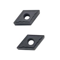 China 10PCS CNC Turning PVD Coated Inserts Black TiAlN Coating DNMG150408-GM for sale