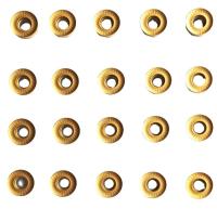 China Yellow Round Carbide Inserts Milling Cutting Insert RCGT10T3MO-LH for sale