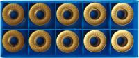 China Yellow Round Carbide Inserts Milling Cutting Insert RCGT10T3MO-LH for sale
