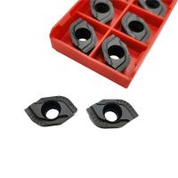 China CVD Black CNC Carbide Milling Inserts for Industrial Machining for sale