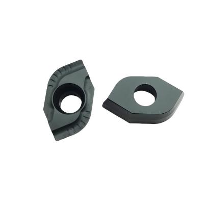 China CVD Black CNC Carbide Milling Inserts for Industrial Machining for sale