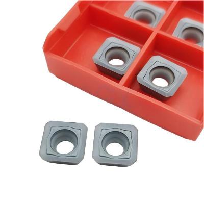 China CNC Milling Inserts Carbide with PVD TiAlN Coating SDMT09T3 for Milling Machines Processing Steel Stainless Steel and Cast Iron for sale